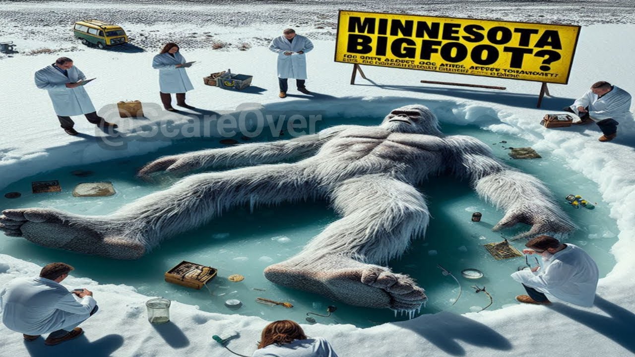Frank Hansen "The Minnesota Iceman" Bigfoot Scary TRUE Sasquatch Story ...