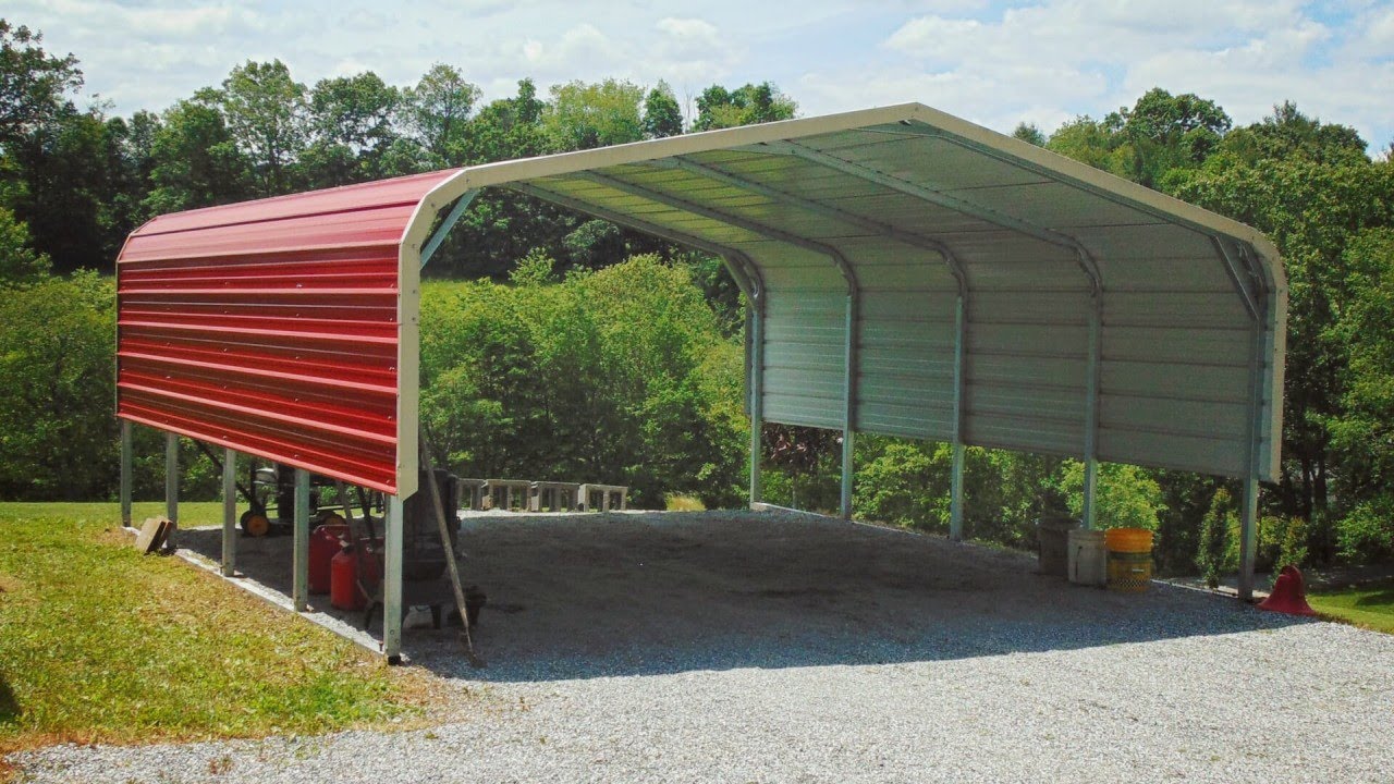 water proof modern design portable cheap car garage cannopy - YouTube