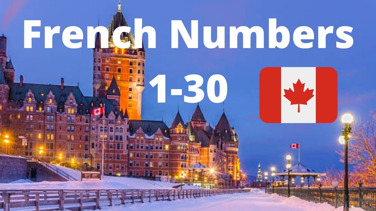 French Numbers 1-30 | Numbers in French 0-30 | Learn French Numbers Up ...
