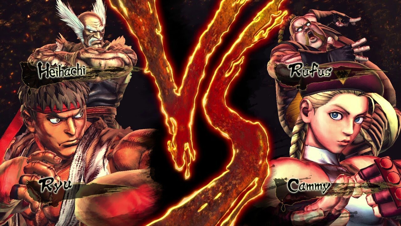 Street Fighter X Tekken - Ryu & Heihachi Vs Cammy & Rufus (Hardest ...