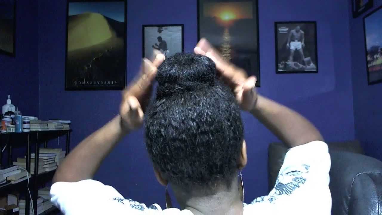 Styling Natural Hair With Bun Maker Natural Hair Care Protective ...