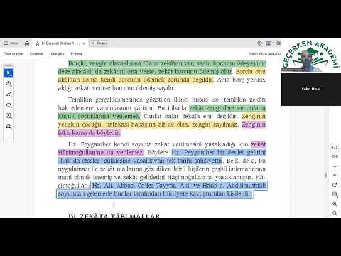 DHBT Kursu 2026 107.Ders – İslam Hukuku, İlmihal 1.Cilt. 473 – 488.Sayfalar - 34.Ders – Geçerken Aka