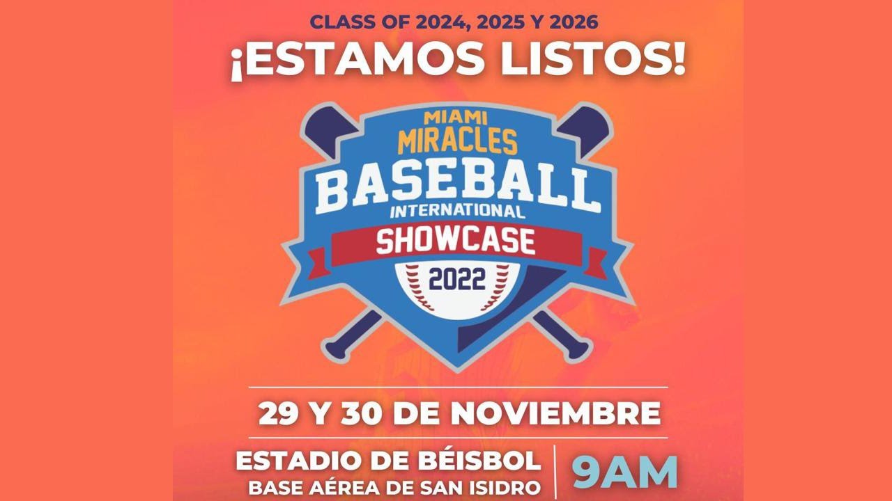 Miami Miracles Baseball International SHOWCASE - YouTube