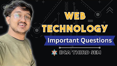 BCA 3rd Sem | Important Question - YouTube