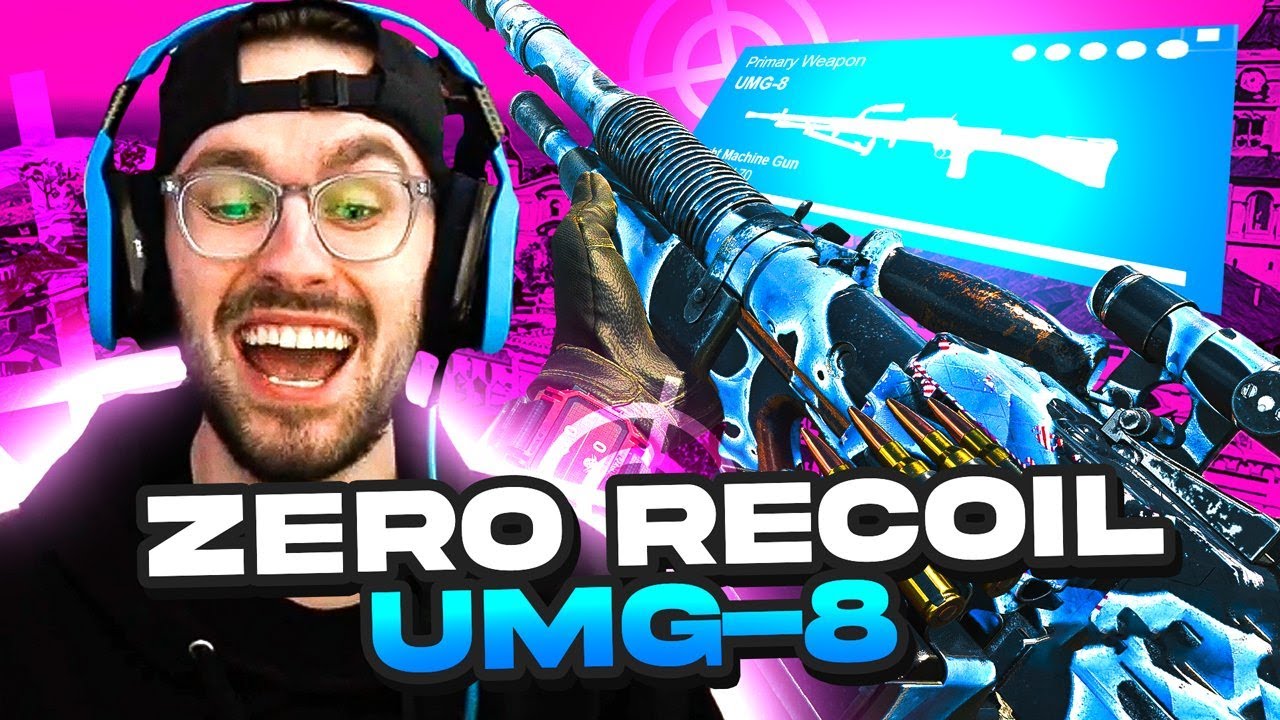 The New UMG-8 is THE MOST ACCURATE GUN in Warzone... EVER! (Fortune's ...