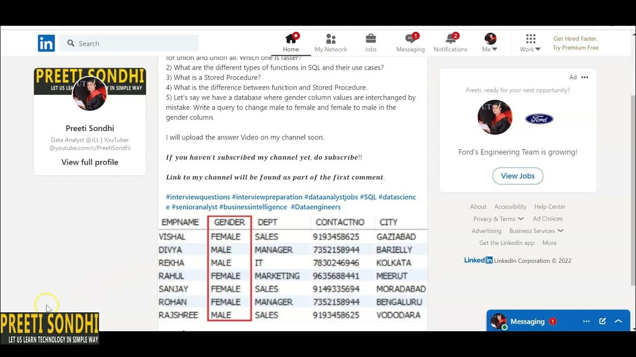 Day 15 Write A Query To Change MALE To FEMALE And FEMALE To MALE In The Gender Column day-15-write-a-query-to-change-male-to-female-and-female-to-male-in-the-gender-column
