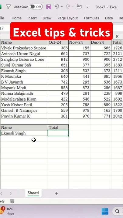 Advanced Excel # #excel #exceltricks #exceltutorial #advancedexcel #excelcourse #excelfunction ...