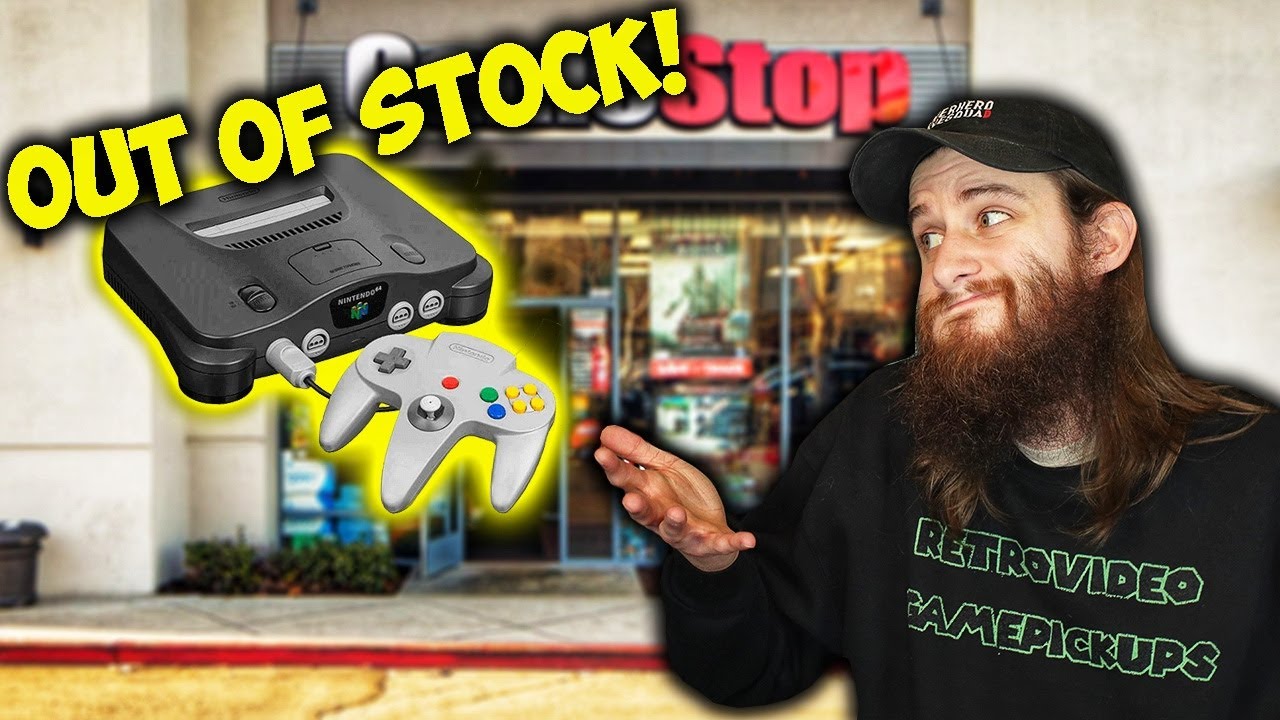 N64 Games Unavailable On Gamestop's Website - YouTube