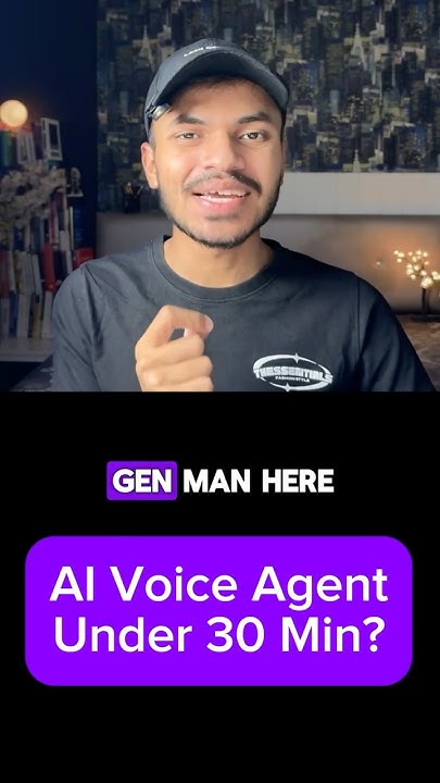Day 4 - Build an AI Agent in 30 Seconds! 🤖⚡(30 Days of AI Voice ...