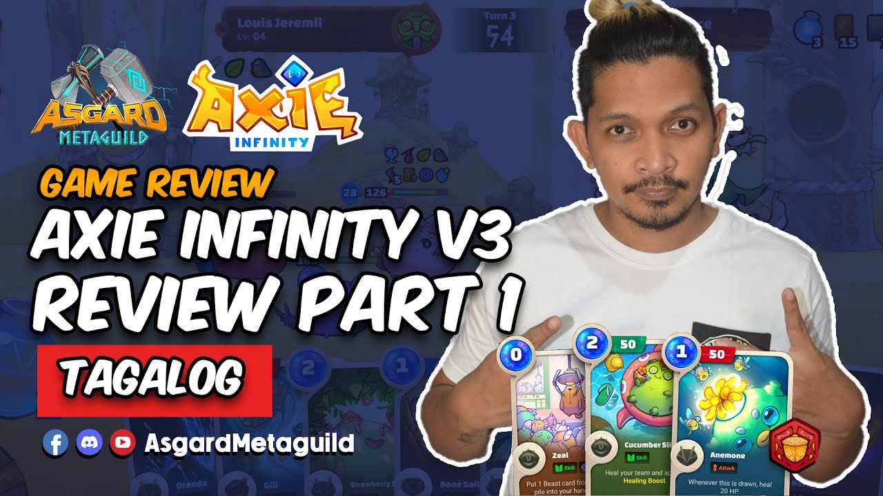 Asgard Game Review: Axie Infinity V3 Tagalog Review Part 1 - YouTube