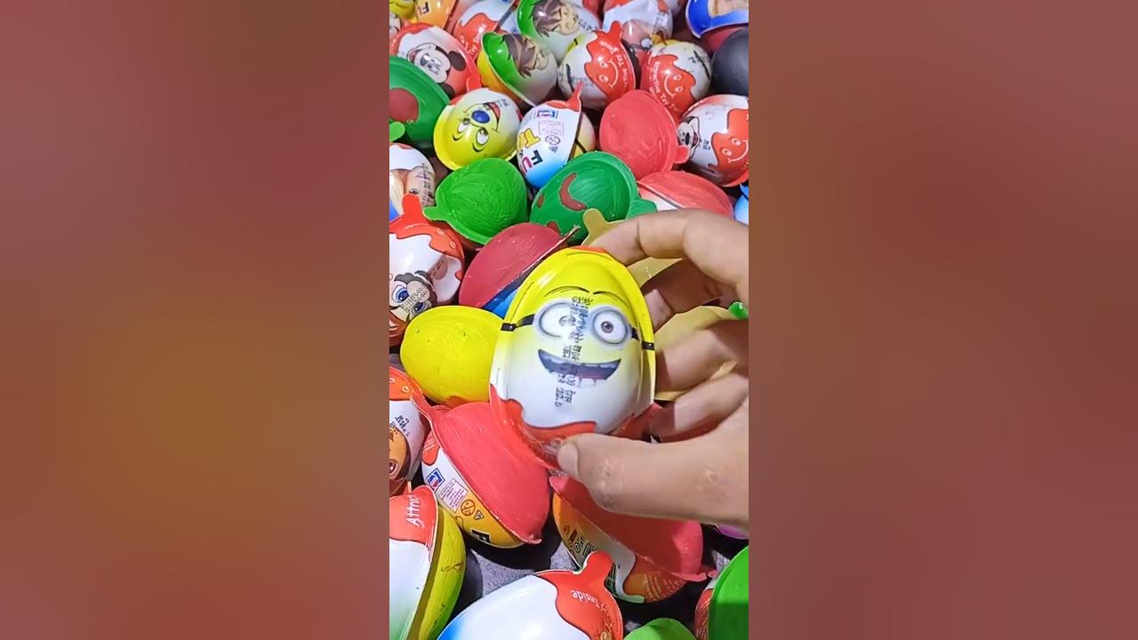 Kinder Joy Surprise- Kinder Joy _ Egg Toys Opening - YouTube