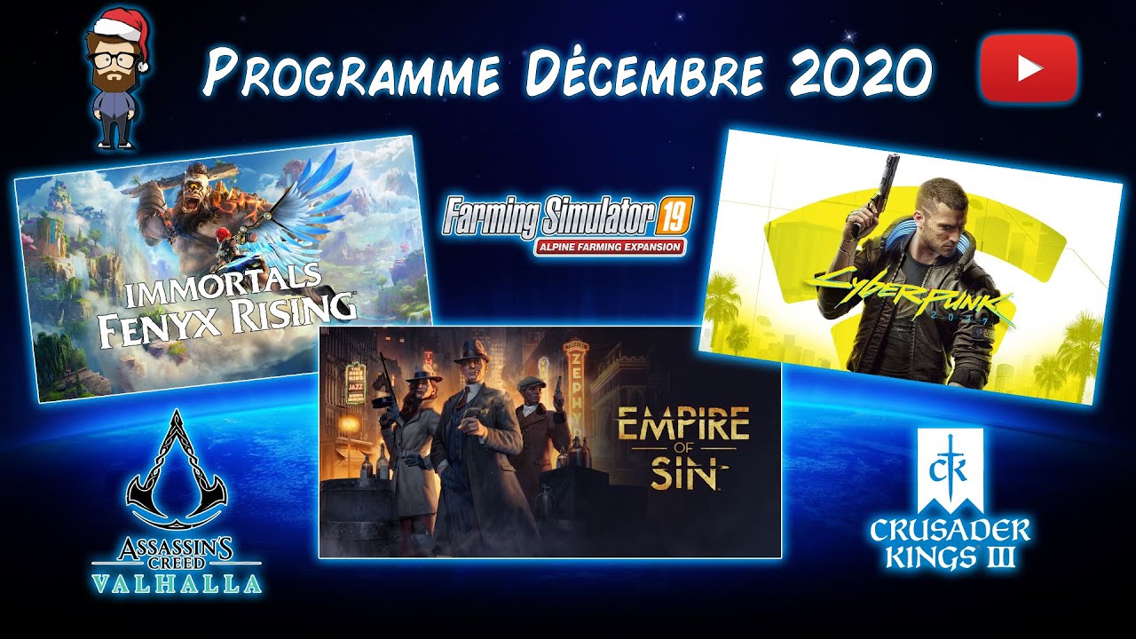 📢 Décembre 2020 : Annonces & Programme - YouTube