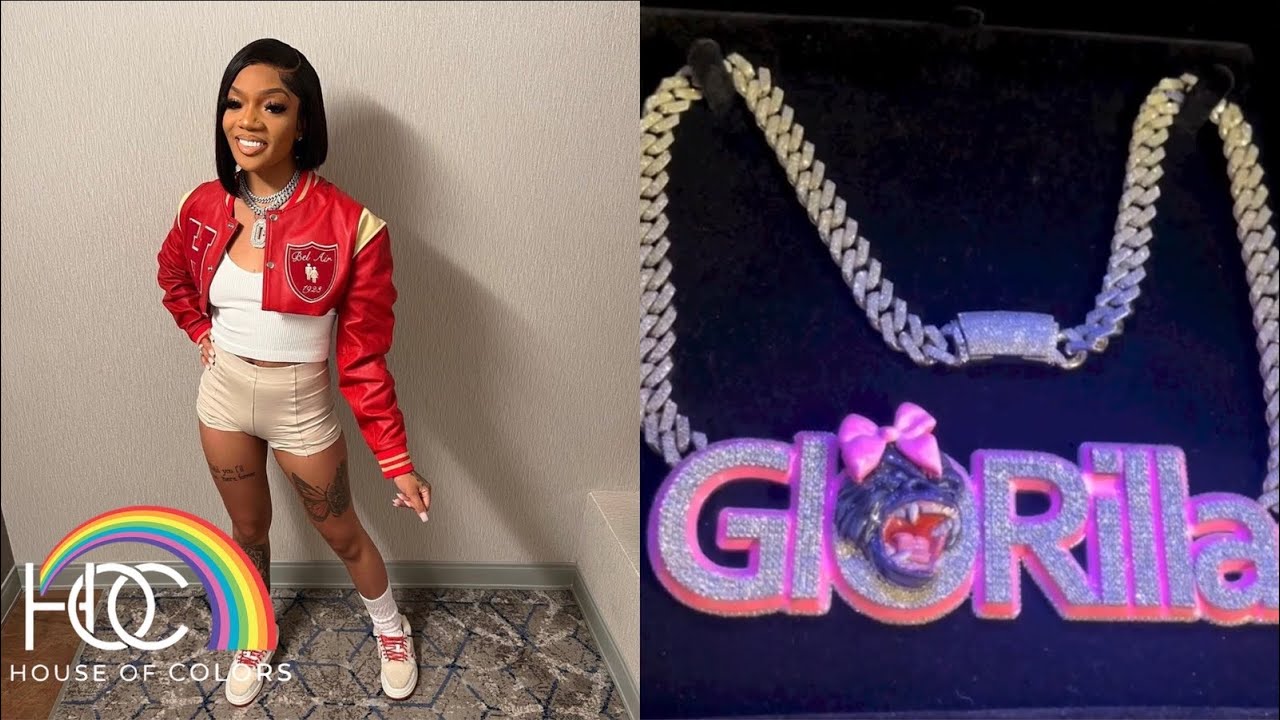 GloRilla Gets Presented Customized Chain From Jimmy The Jeweler | House ...