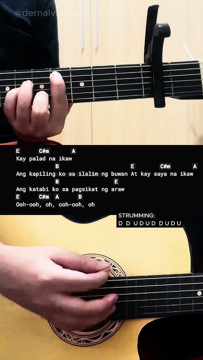 Ikaw Lang Patutunguhan - Amiel Sol | Easy Guitar Chords Tutorial For Beginners #guitarlesson ...