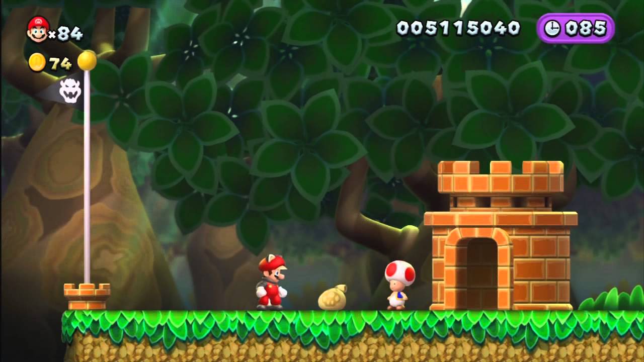 [22] New Super Mario Bros. U Playthrough: Catching Nabbit! - YouTube