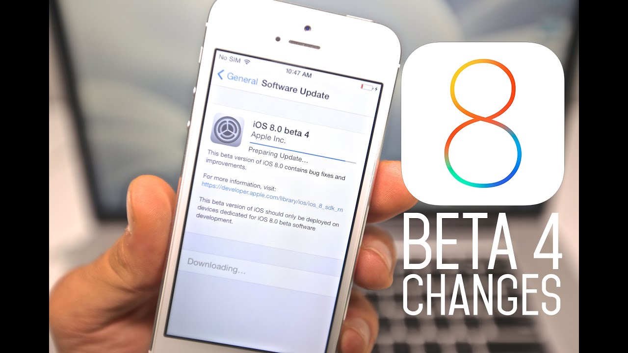 iOS 8 Beta 4 - What's New? - YouTube