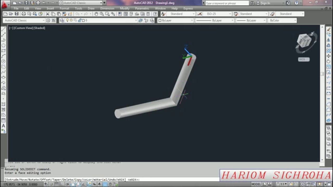 HOW CAN EXTRUDE THE FACE OF SOLID IN AUTOCAD YouTube how-can-extrude-the-face-of-solid-in-autocad-youtube