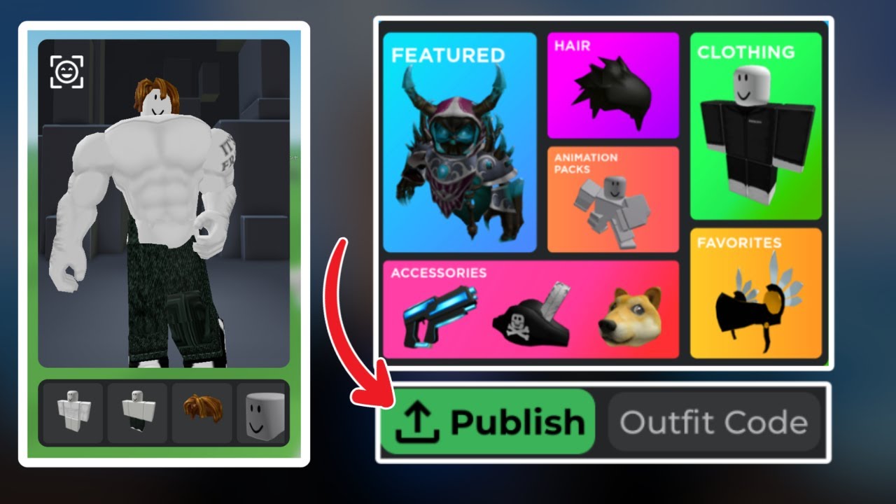 How To Enter Outfit Codes in Catalog Avatar Creator - YouTube