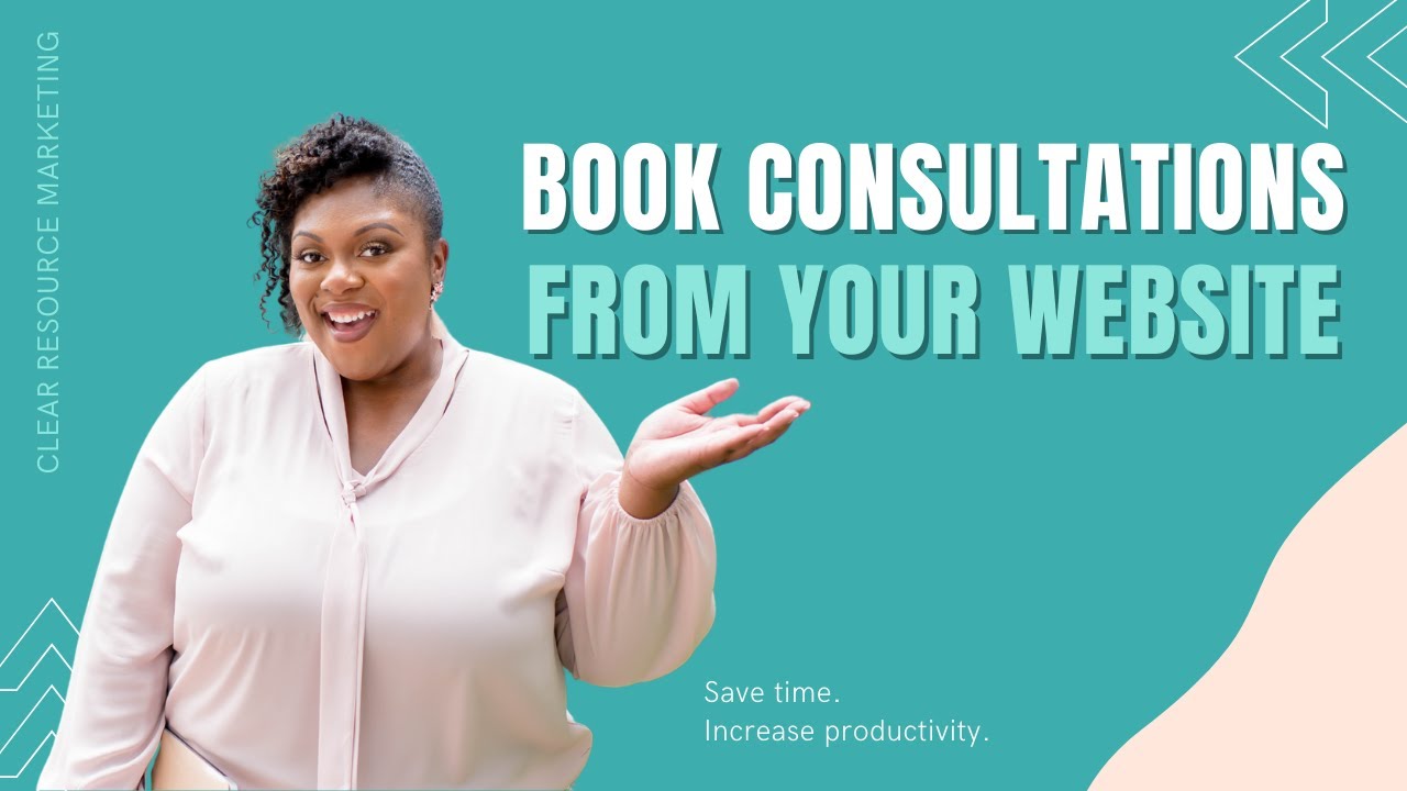 How to Create Consultation Scheduling on Your Website - YouTube
