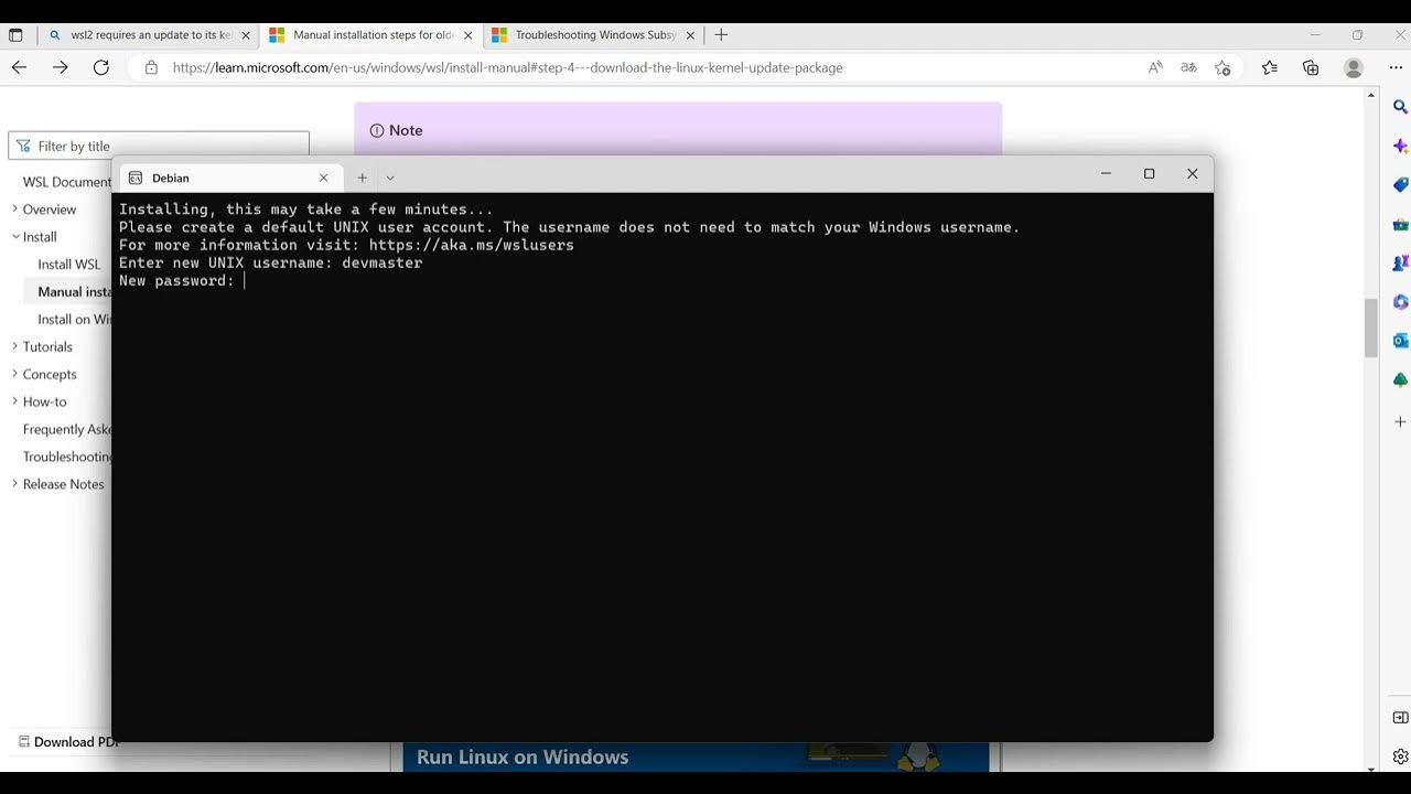 Manual Installation Older Version WSL Install WSL Debian Install manual-installation-older-version-wsl-install-wsl-debian-install