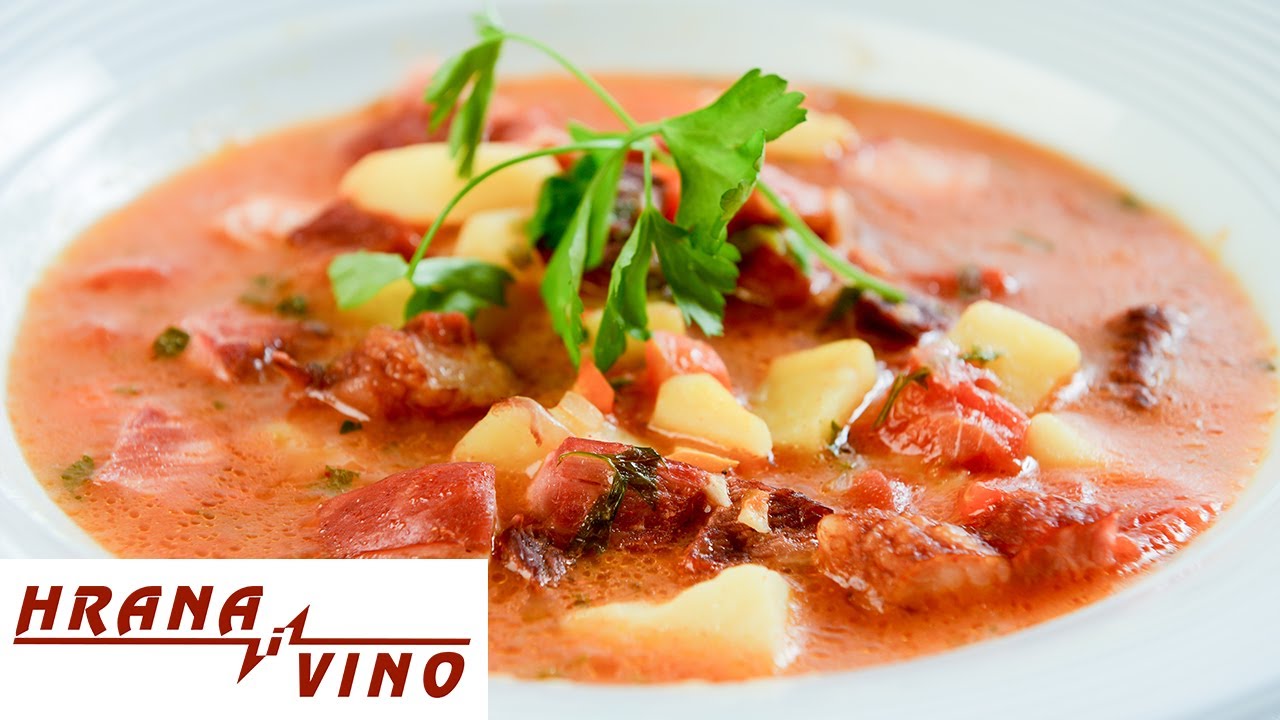 Mnogu Vkusna Corba! Corba so Cadeno Svinsko Meso | Hrana i Vino MK ...