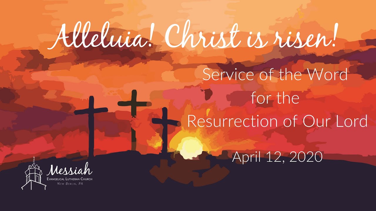 Holy Week @ Home - Easter - April 12, 2020 - YouTube
