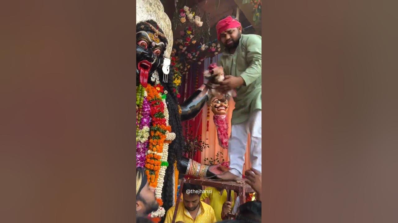 Maa Kali Visarjan Jhansi Sadar Bazar Youtube