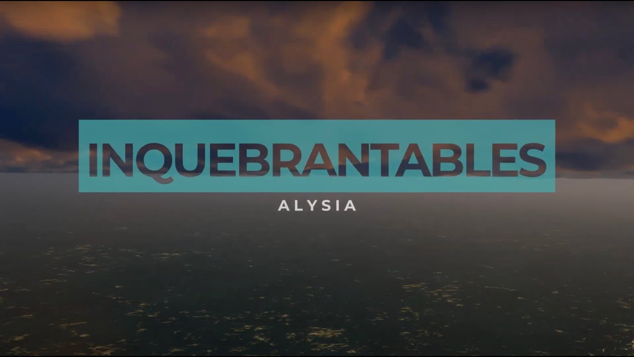 Inquebrantables | Video de Letra (Lyric Video) | Alysia - YouTube