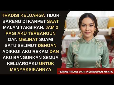 ADIK KANDUNG & SUAMIKU SATU SELIMUT SAAT TRADISI KELUARGA TAPI GAK ADA YG PERCAYA. AKU BALAS MEREKA