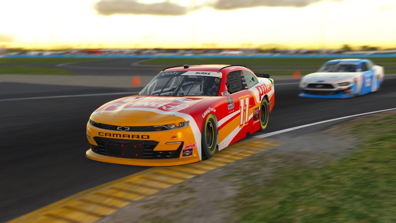 iRacing-Nascar xFinity Series @ Daytona International Speedway Road ...