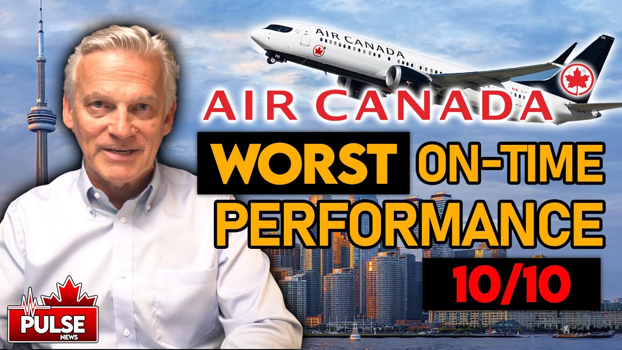 Late Again: Air Canada Ranked Worst for Punctuality in 2023 - YouTube