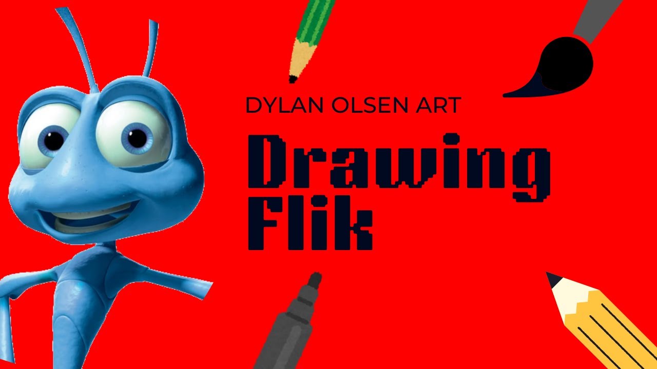 How to Draw Flik from Disney and Pixar’s A Bug’s Life - YouTube