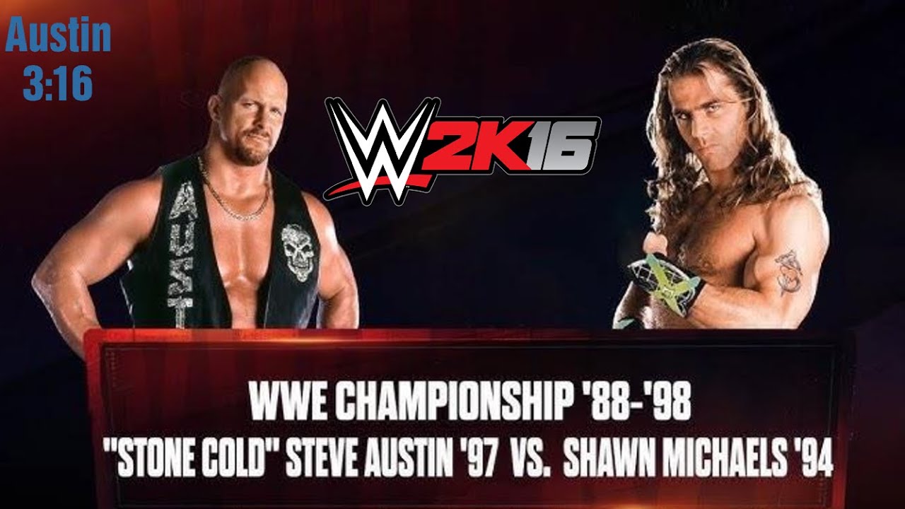 WWE 2K16 - 2K Showcase - Austin 3:16 Part 8 - Stone Cold Austin vs ...