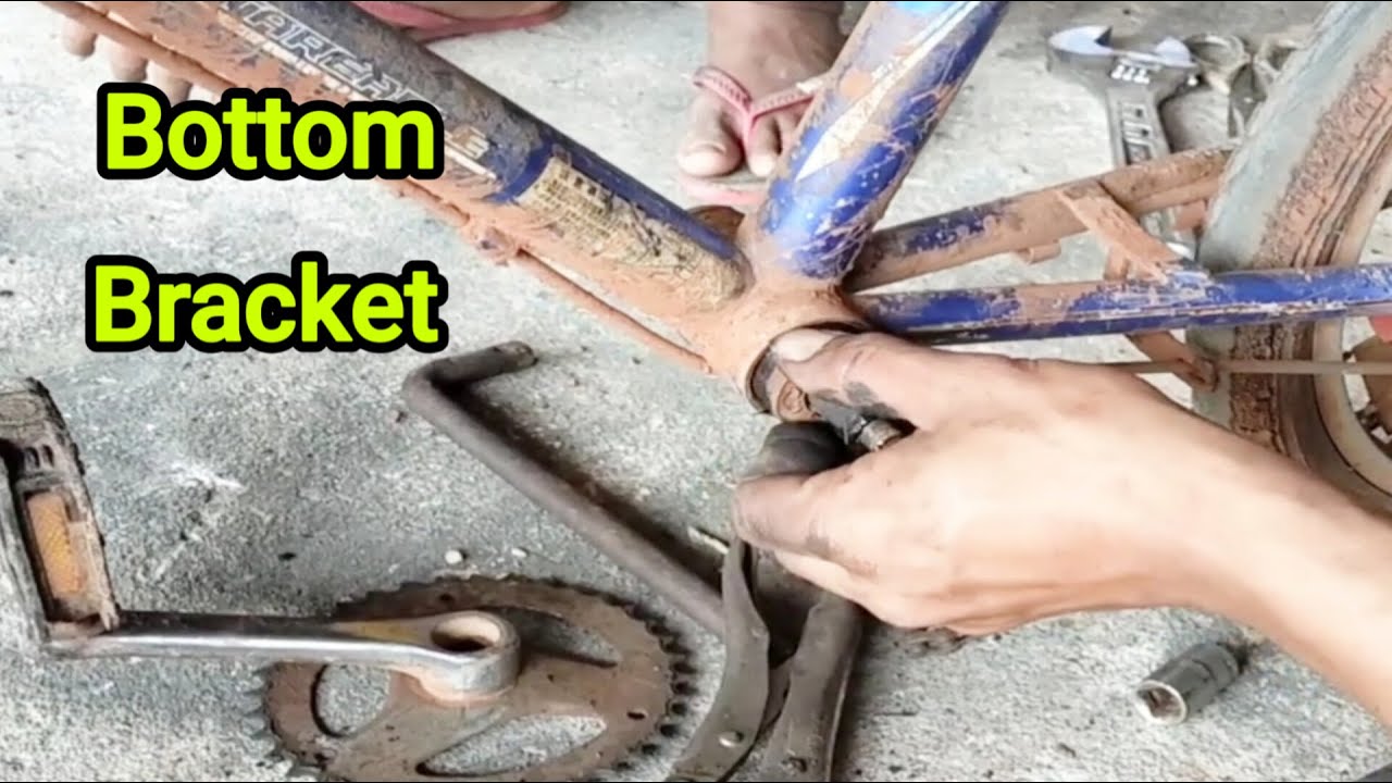 How to Clean Bottom Bracket | Fixing Old Bottom Bracket | How to Repair ...