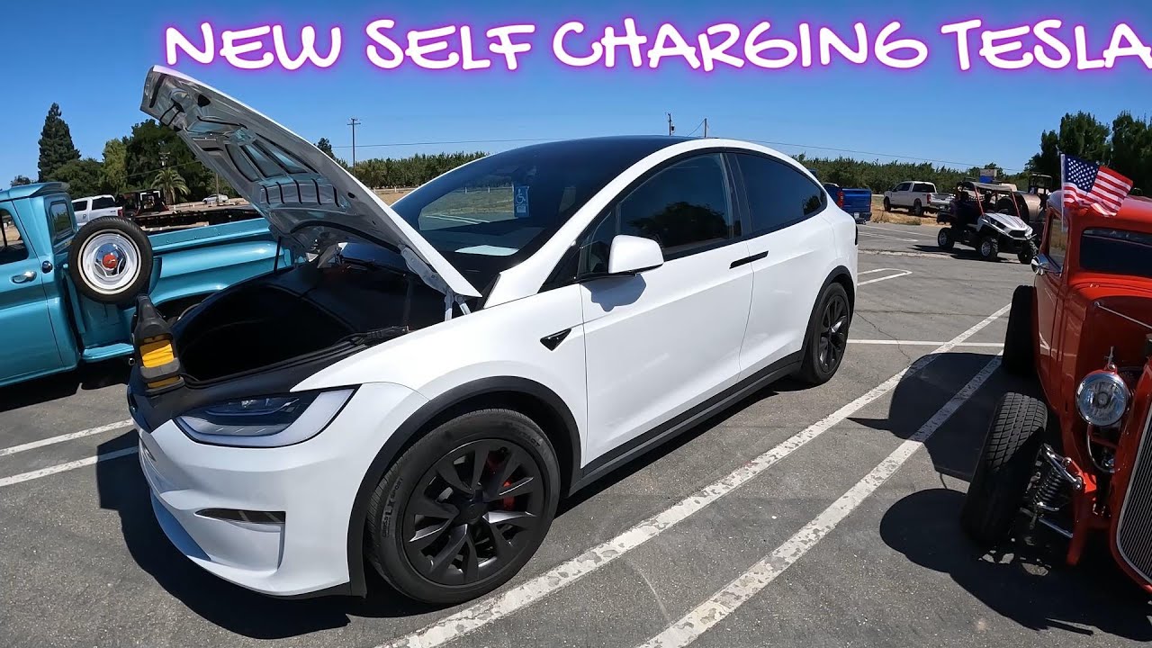 SELF CHARGING TESLA - YouTube