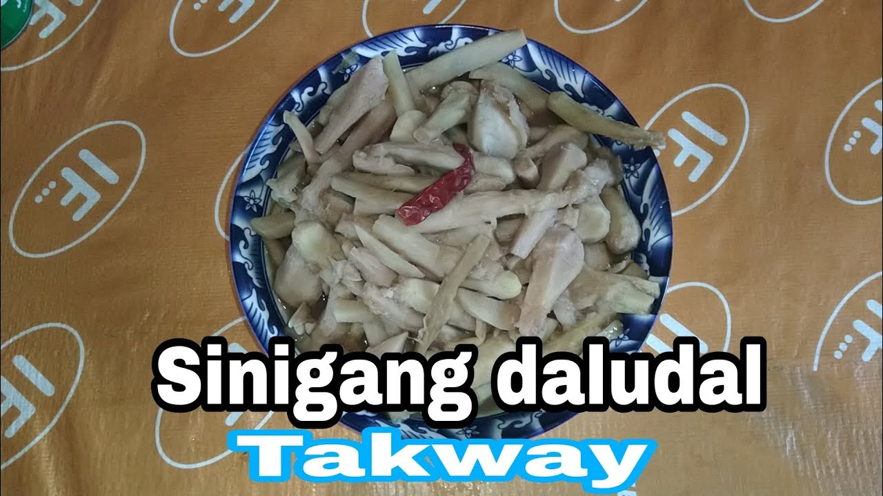 Paksiw na Takway Ilocano style na luto /Dasheen Taro root/Daludal ...