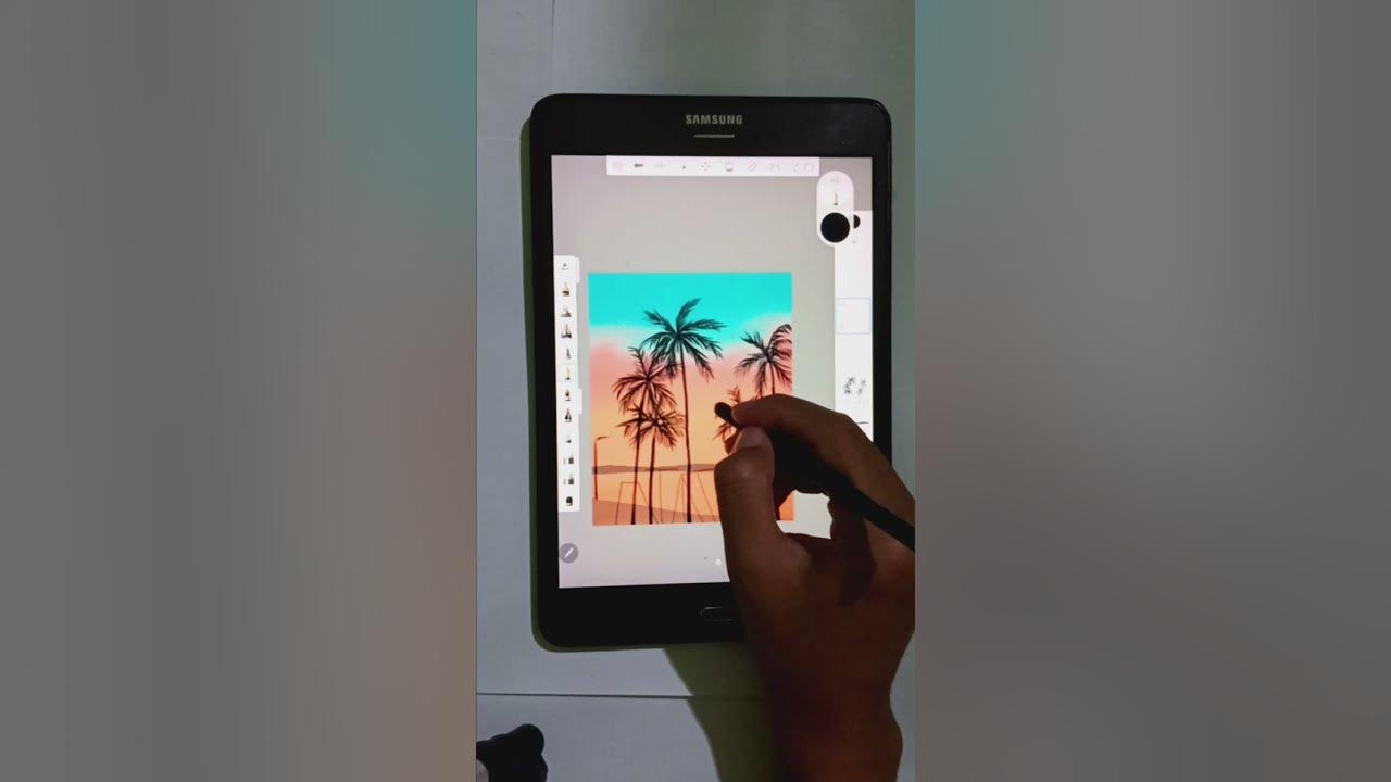 Autodesk Sketchbook drawing tutorial #digitalart - YouTube