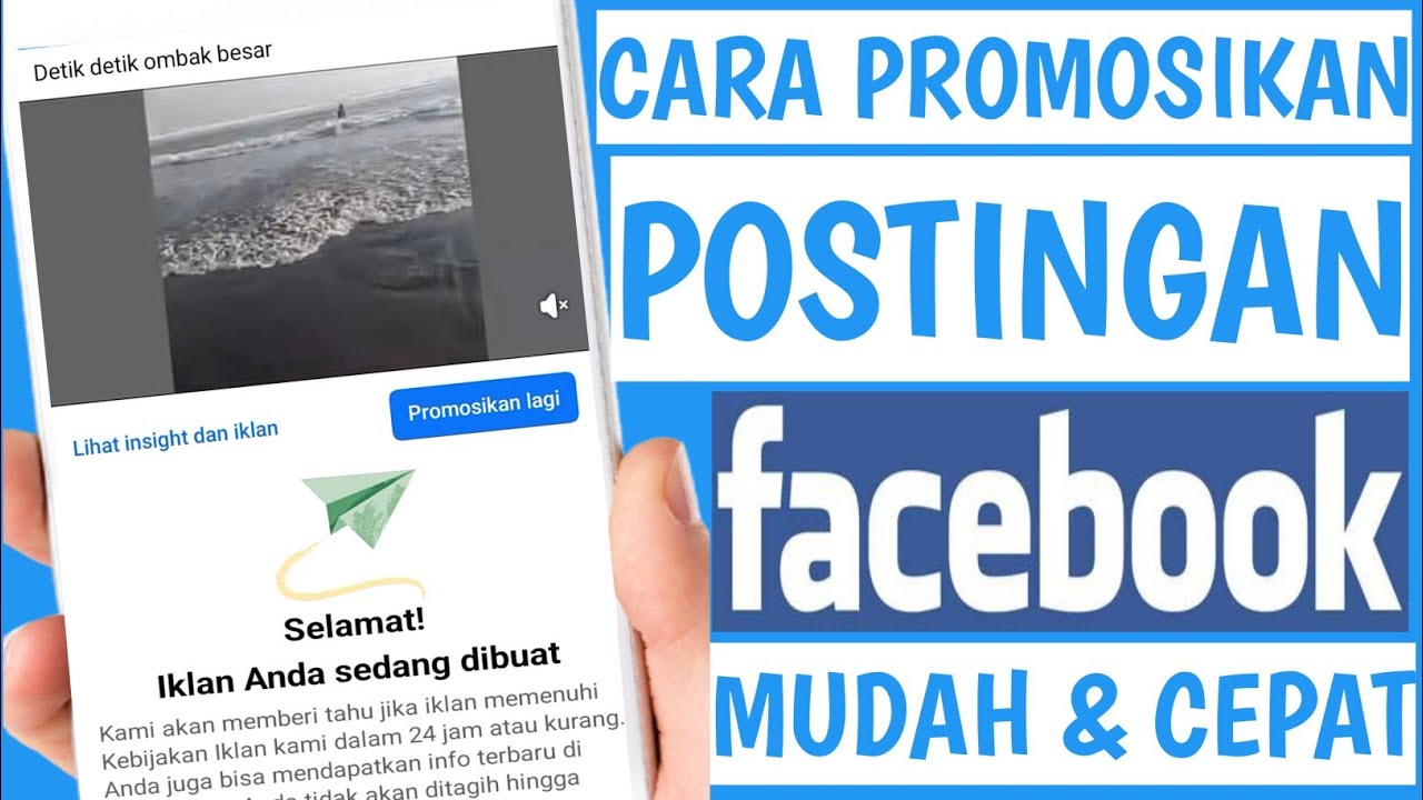 Cara Mudah Promosikan Postingan Di Facebook Pro Terbaru - YouTube