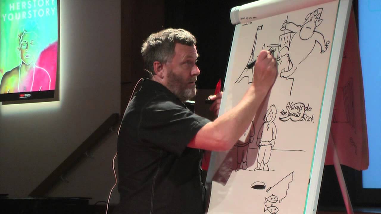 Releasing your inner cartoonist | Harry Venning | TEDxSWPS - YouTube