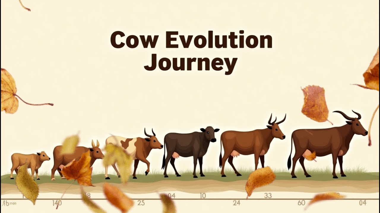 Cow ~🐄 125 million years evolution journey 🌎 - YouTube