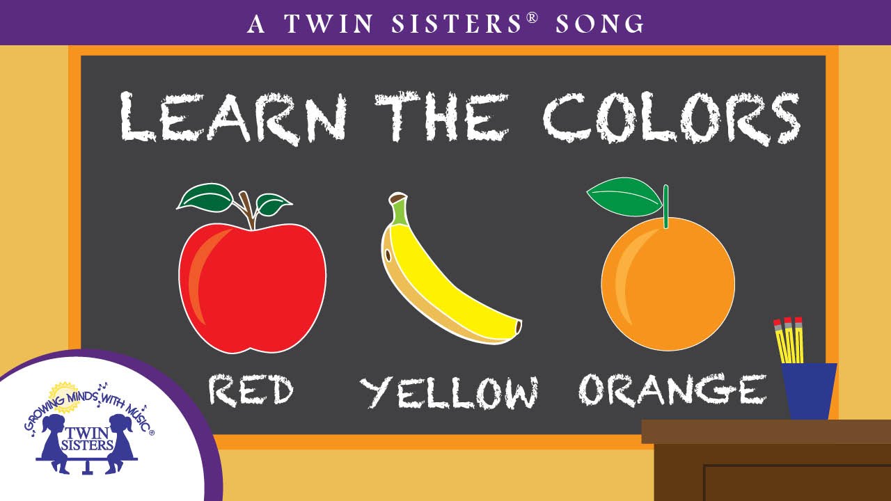 Learn The Colors - A Twin Sisters® Song - YouTube