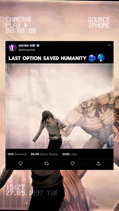 This Eren Founding Titan 🥶☠️ was epic put 2.5x || aot edits || #attackontitanedit #shorts - YouTube