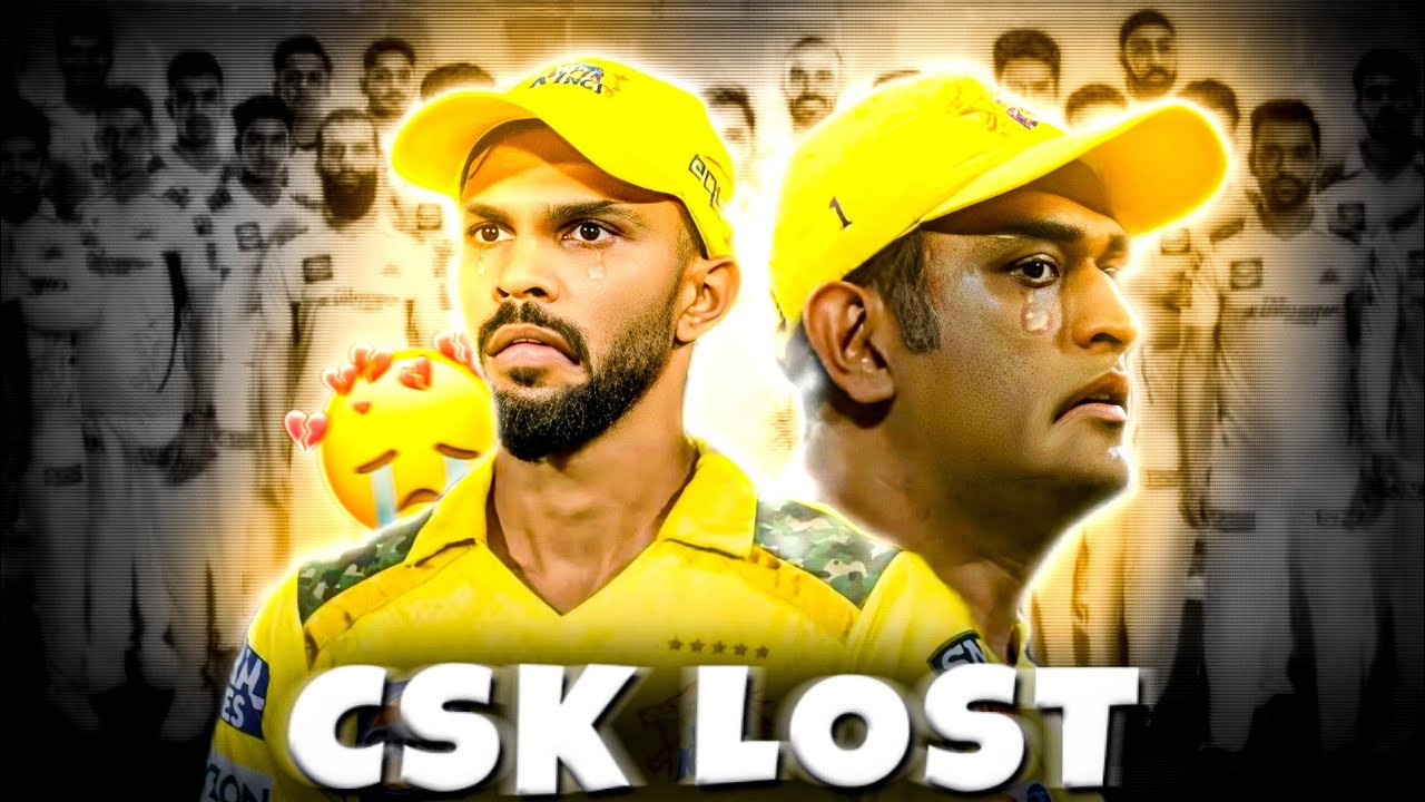 CSK LOST SAD WHATSHAPP STATUS 💔 | CSK NOT QUALIFIED 🥺 | RCB VS CSK IPL ...