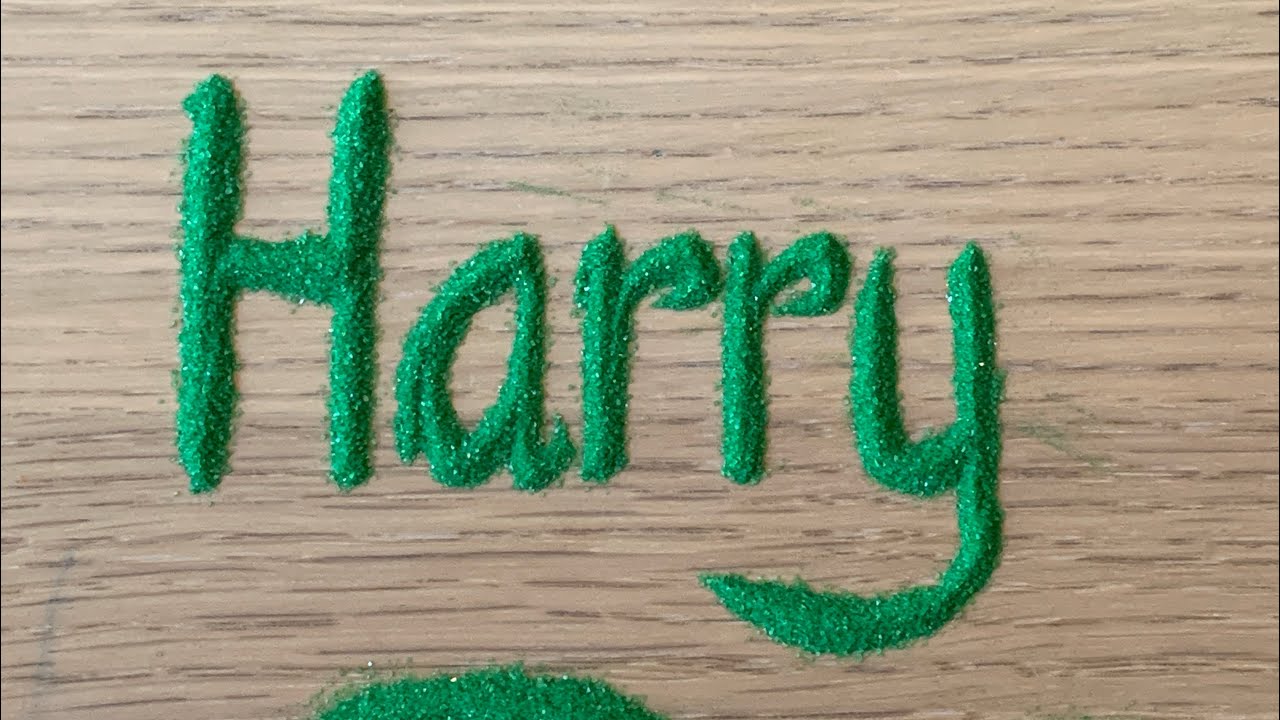 Ep.2 I make colored sand art with different names. Come take a look! 💕 ...