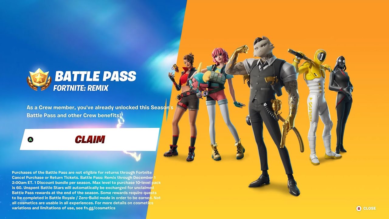 Fortnite - Chapter 5 - Season 5 - Chapter 2 Remix - Intro and Battle ...