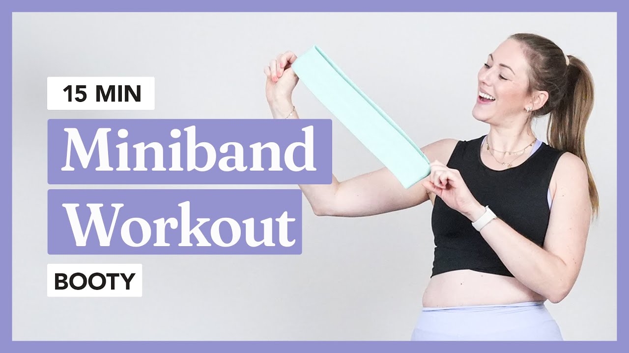 Miniband AnfÄnger Workout Booty Burn Youtube