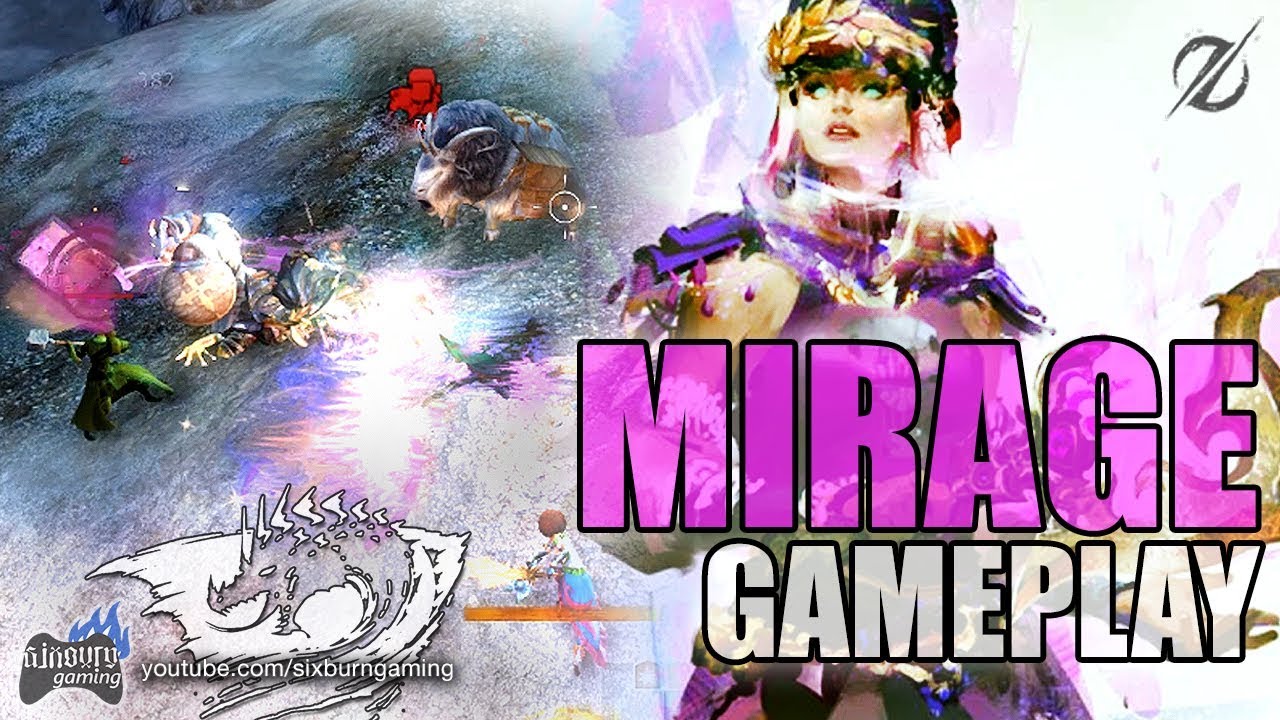 Guild Wars 2: Mirage Skills Gameplay - YouTube