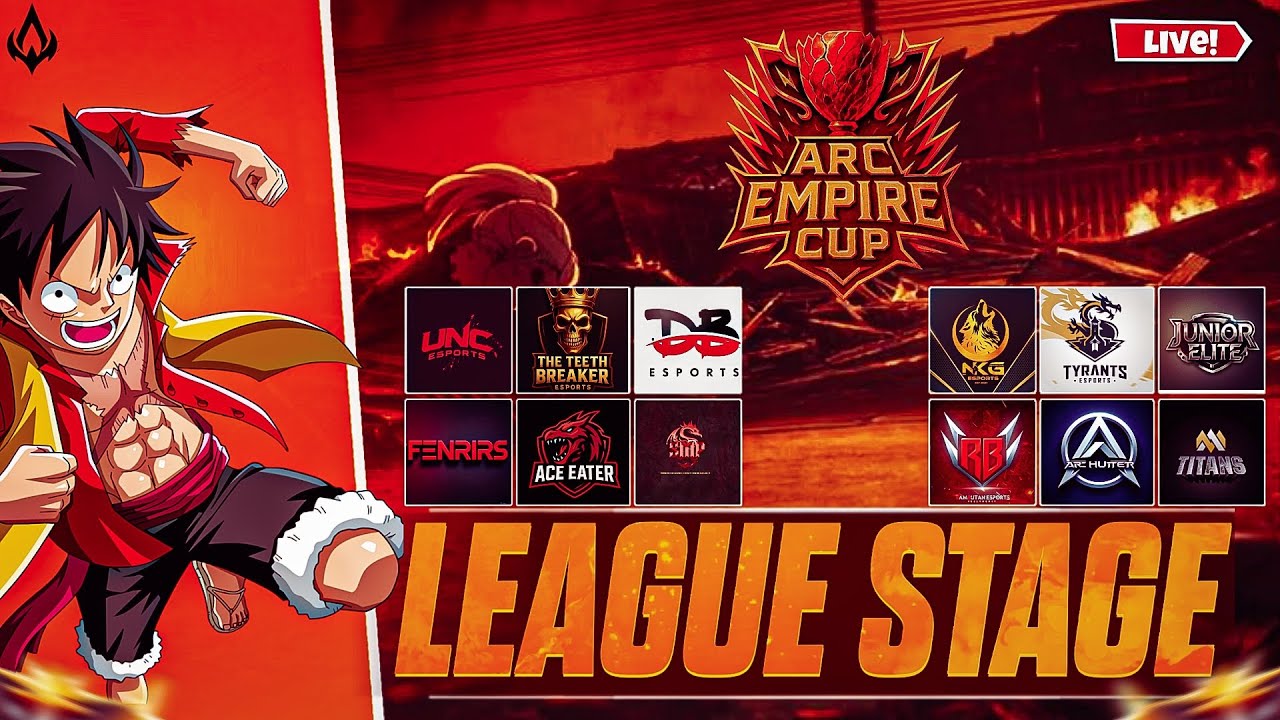 ARC EMPIRE CUP 🏆 PRESENTED BY:- ARC ESPORTS PRIZE POOL 💰:- 10,000 INR ...