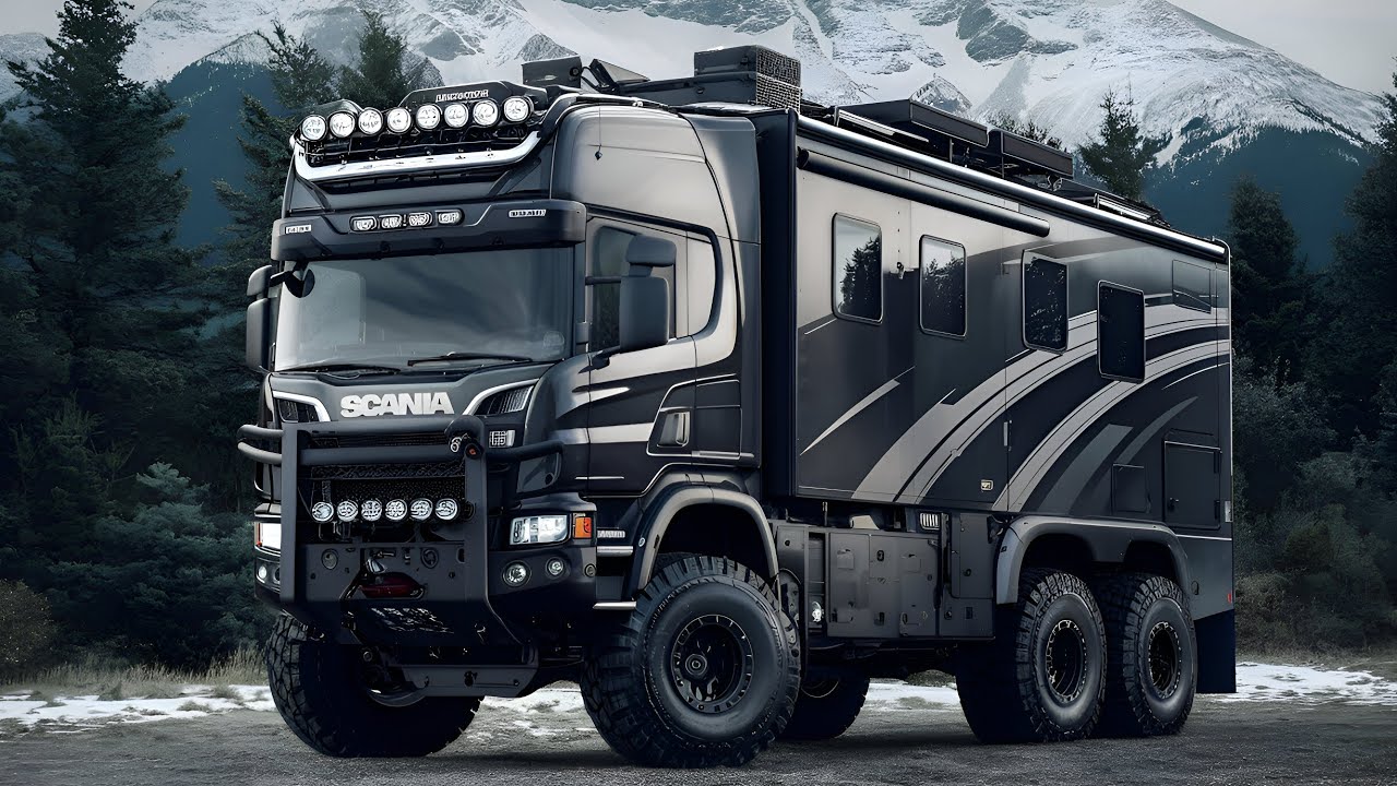 "The New 2025 Scania Motorhome: Redefining Luxury and Innovation on the ...