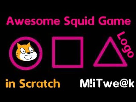 Squid Game Logo in Scratch || Coding a Awesome Squid Game Logo ...